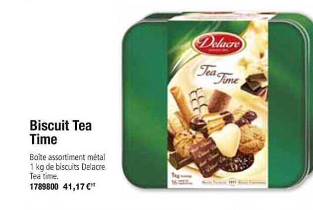 Promo Biscuit Tea Time chez Plein ciel - iCatalogue.fr