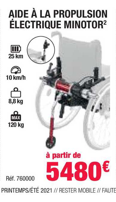 Promo Aide à La Propulsion électrique Minotor chez Bastide - iCatalogue.fr