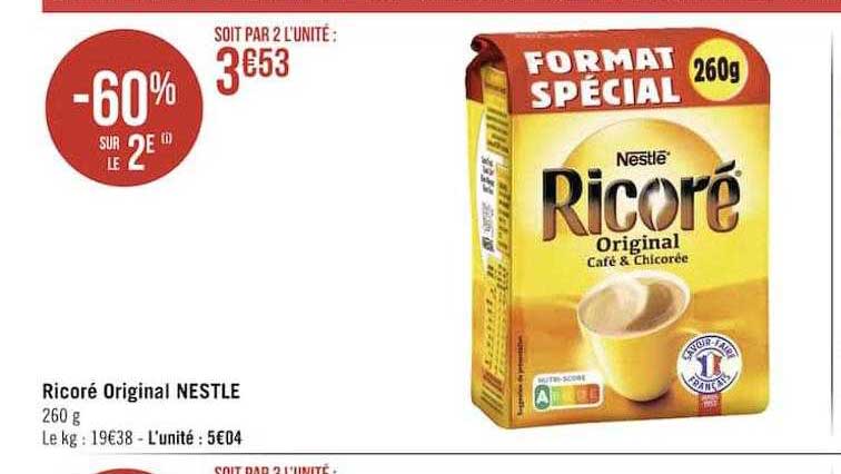 Offre Ricoré Nestlé chez E Leclerc