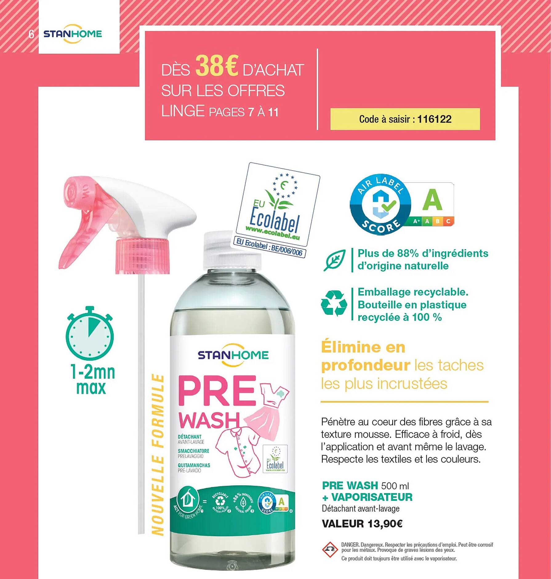 Offre Color To Color, Modern Wash chez Stanhome