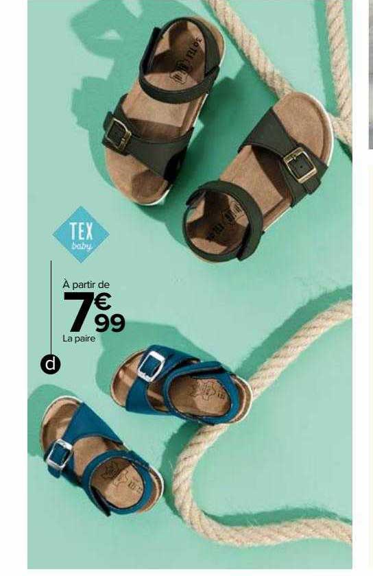 Promo La Paire Tex Baby chez Carrefour - iCatalogue.fr