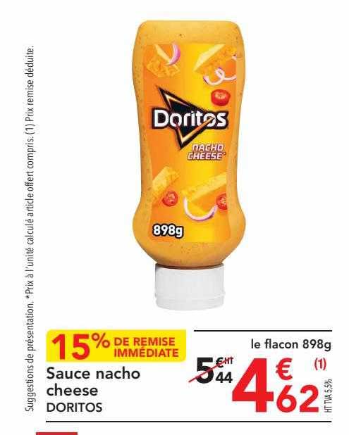 Promo Sauce Nacho Cheese Doritos chez METRO - iCatalogue.fr