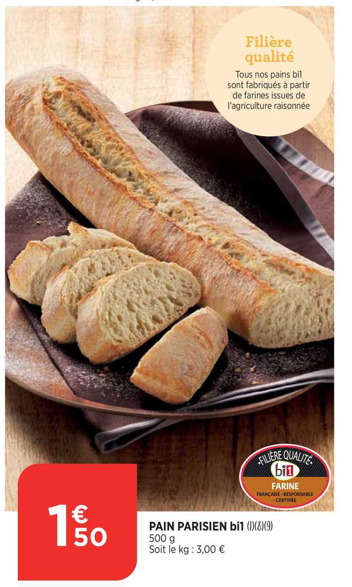 Promo Pain Parisien Bi1 chez Atac - iCatalogue.fr