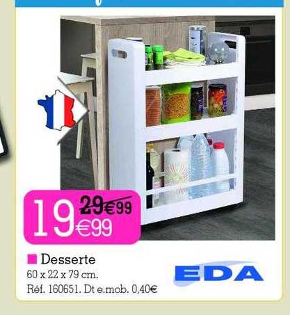 Promo Desserte Eda chez KANDY - iCatalogue.fr