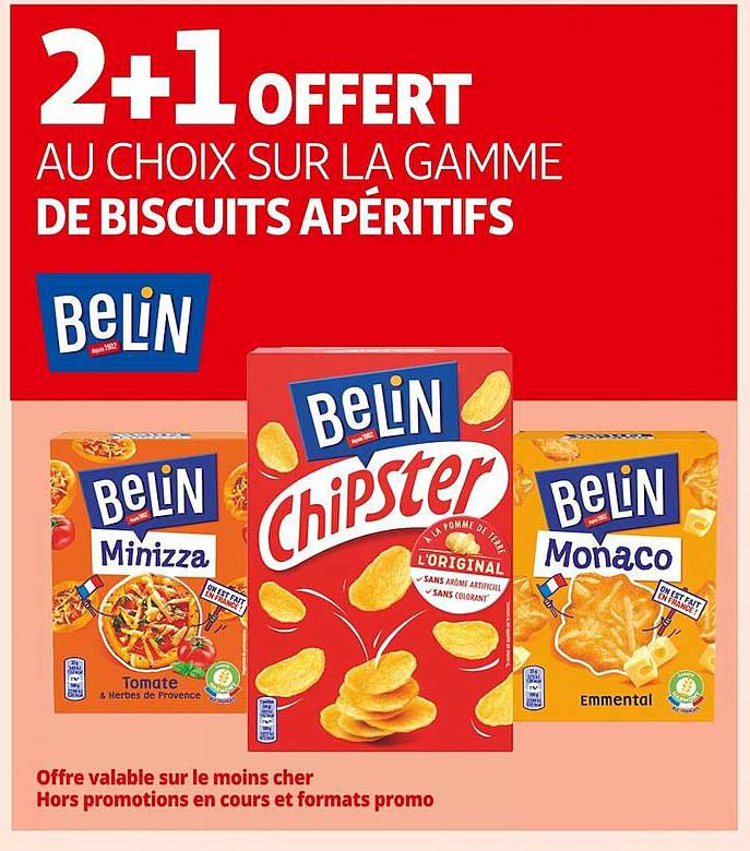 Promo La Gamme De Biscuits Apéritifs chez Auchan - iCatalogue.fr