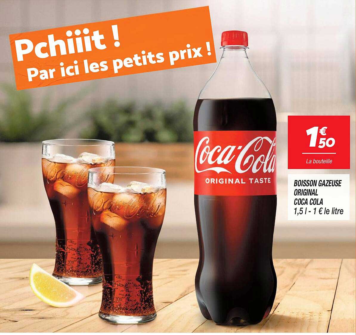 Promo Boisson Gazeuse Original Coca Cola chez Netto - iCatalogue.fr