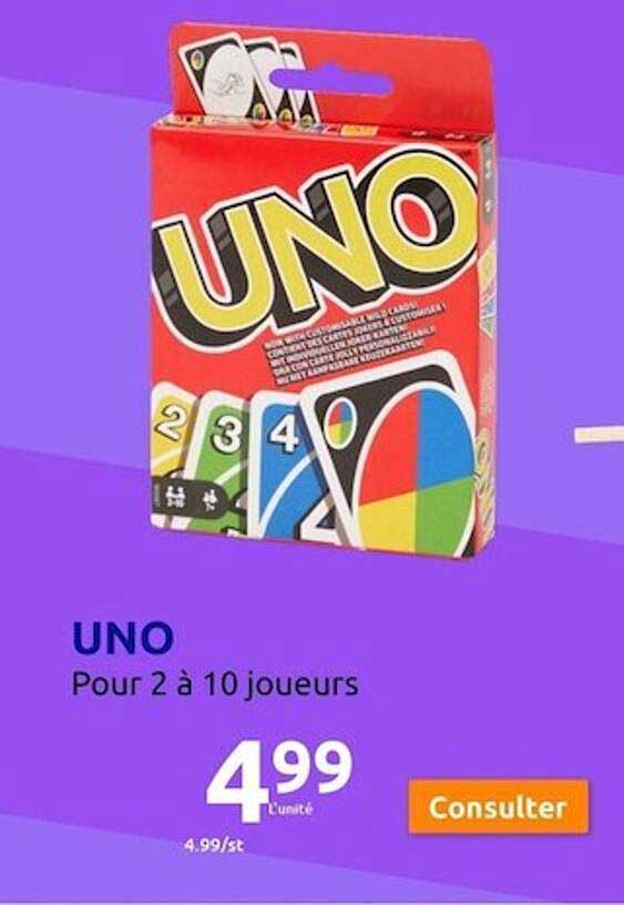 Promo Uno chez Action - iCatalogue.fr