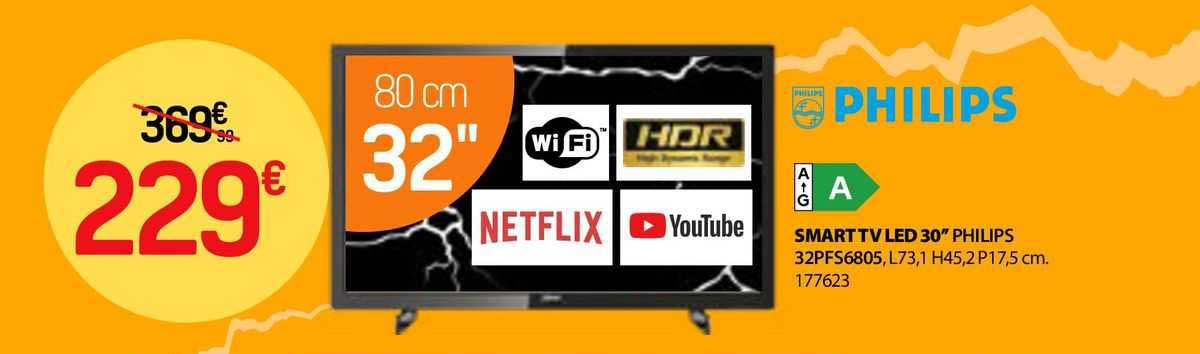 Promo Smart Tv Led 30" Philips chez BUT - iCatalogue.fr