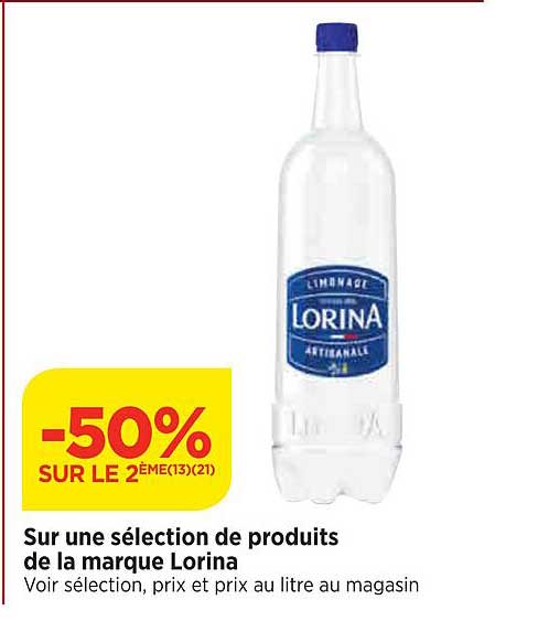 Promo Produits De La Marque Lorina chez Bi1 - iCatalogue.fr