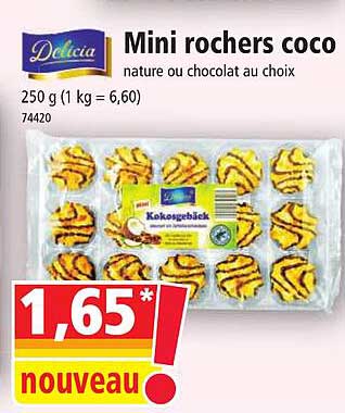 Promo Mini Rochers Coco Délicia chez Norma - iCatalogue.fr