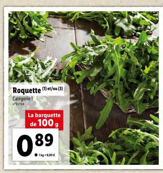 Promo Roquette chez Lidl - iCatalogue.fr
