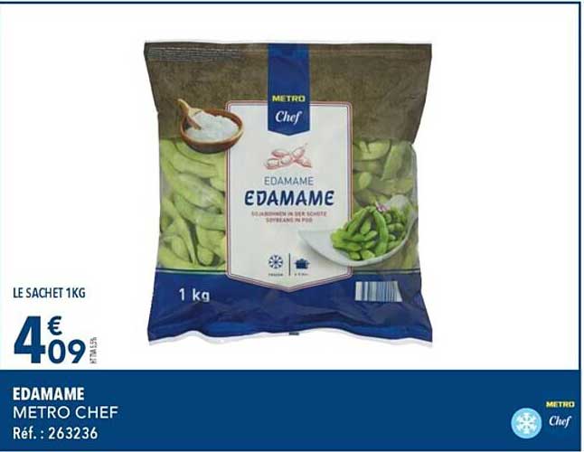 Promo Edamame Metro Chef chez METRO - iCatalogue.fr