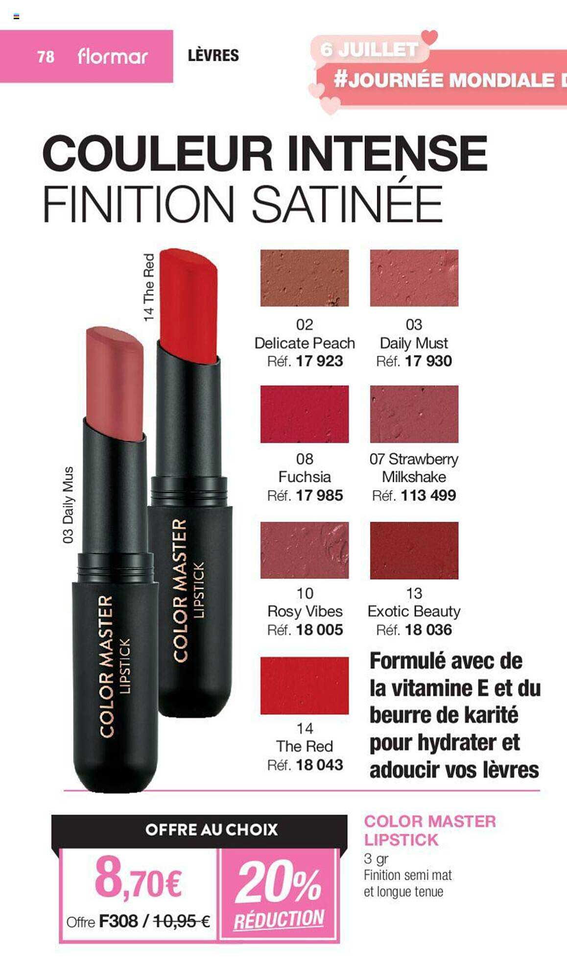 Promo Color Master Lipstick chez Stanhome - iCatalogue.fr