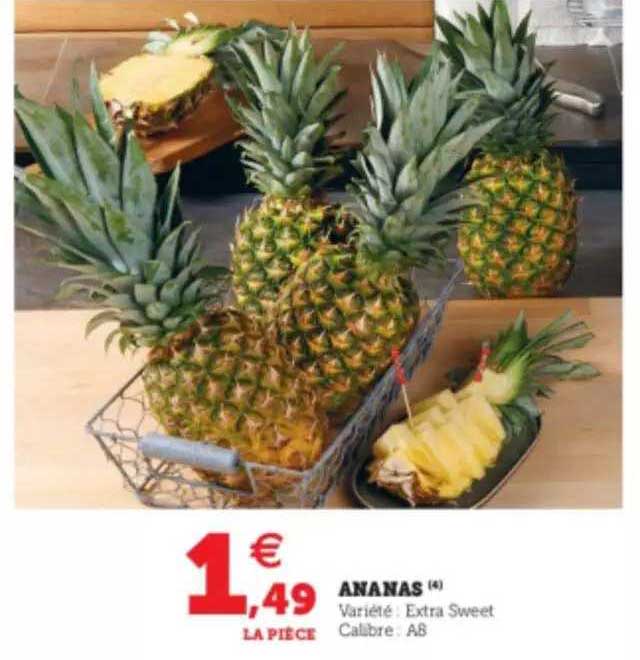 Promo Ananas chez U Express - iCatalogue.fr
