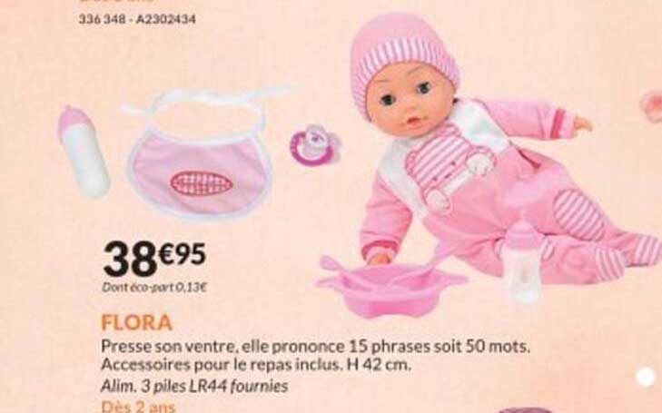 Promo Flora chez Jouets Sajou - iCatalogue.fr