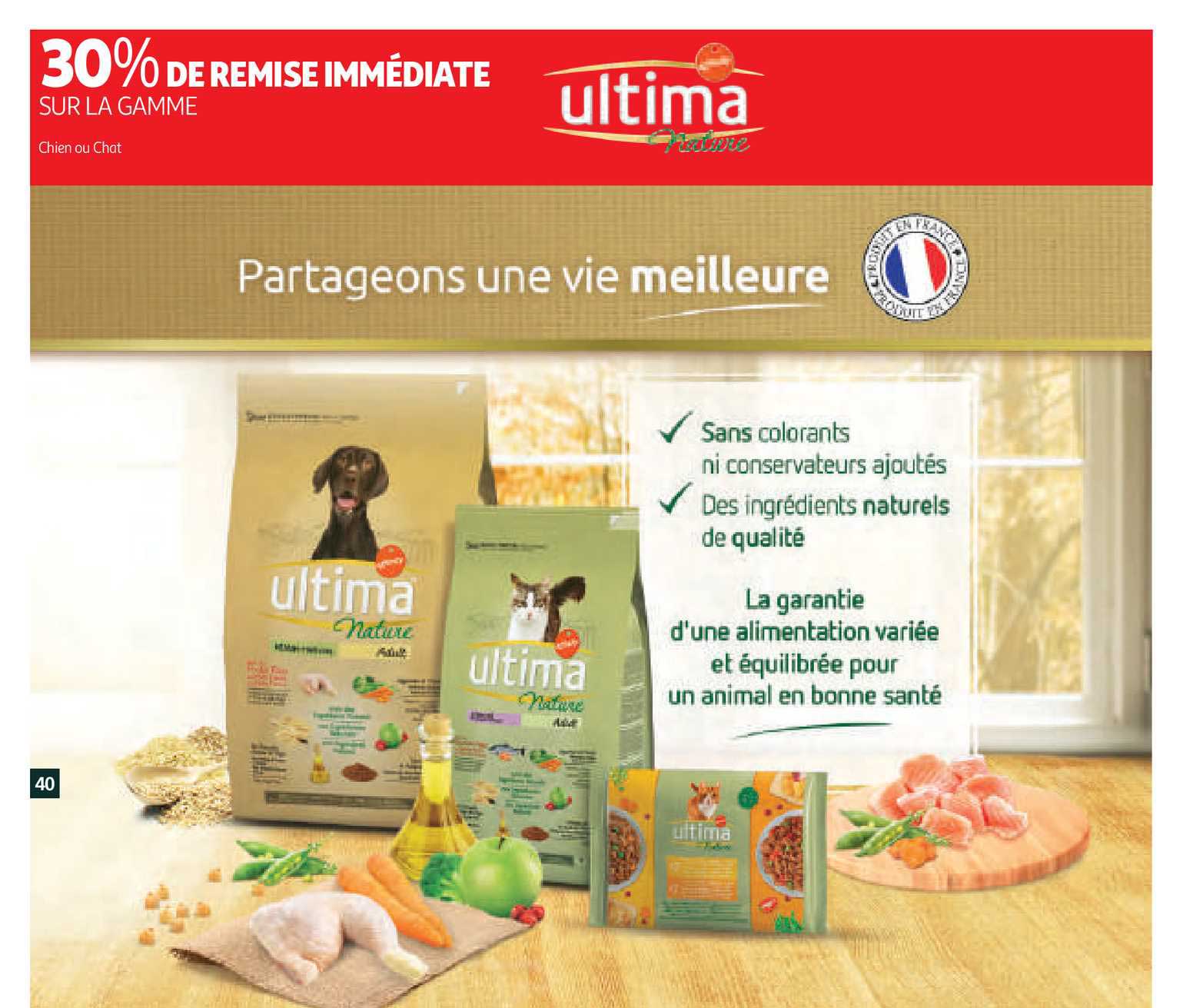Promo Gamme Ultima Nature chez Auchan Direct - iCatalogue.fr