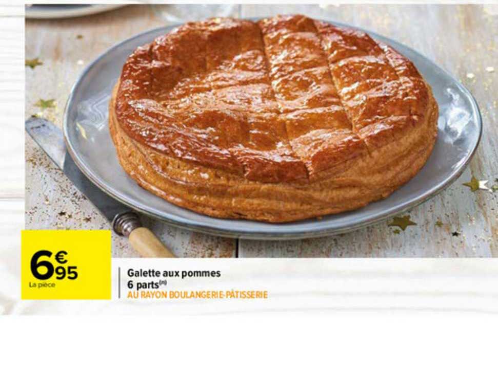 Promo Galette Aux Pommes 6 Parts chez Carrefour - iCatalogue.fr