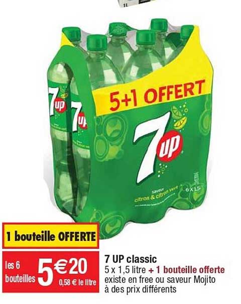 Promo 7 Up Classic chez Cora - iCatalogue.fr