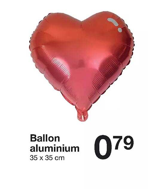 Promo Ballon Aluminium chez Zeeman - iCatalogue.fr