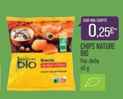 Promo Chips Nature Bio chez Match - iCatalogue.fr