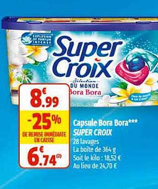 Promo Capsule Bora Bora Super Choix chez Coccinelle Express - iCatalogue.fr