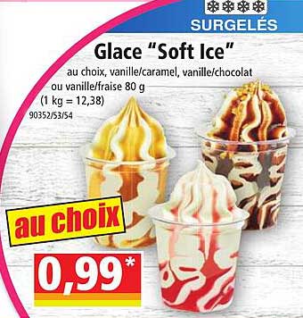 Promo Glace "soft Ice" chez Norma - iCatalogue.fr