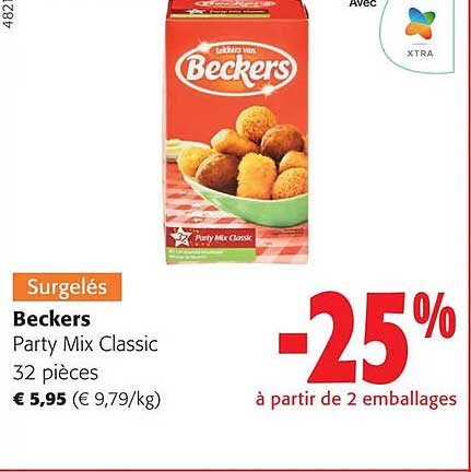 Promo Beckers Party Mix Classic chez Colruyt - iCatalogue.fr