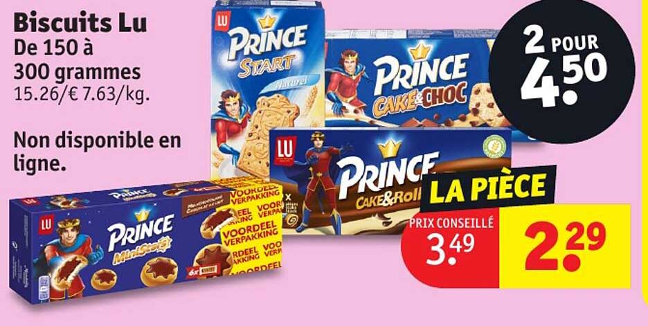 Promo Biscuits Lu chez Kruidvat - iCatalogue.fr