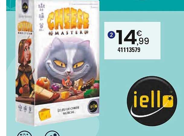 Promo Cheese Master chez JouéClub - iCatalogue.fr