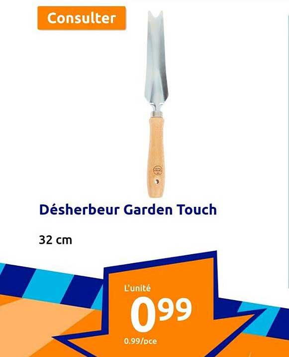 Promo Désherbeur Garden Touch chez Action - iCatalogue.fr