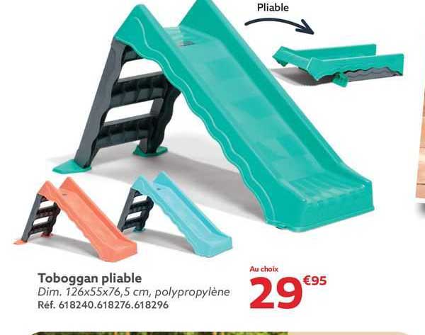 Promo Toboggan Pliable chez GiFi - iCatalogue.fr