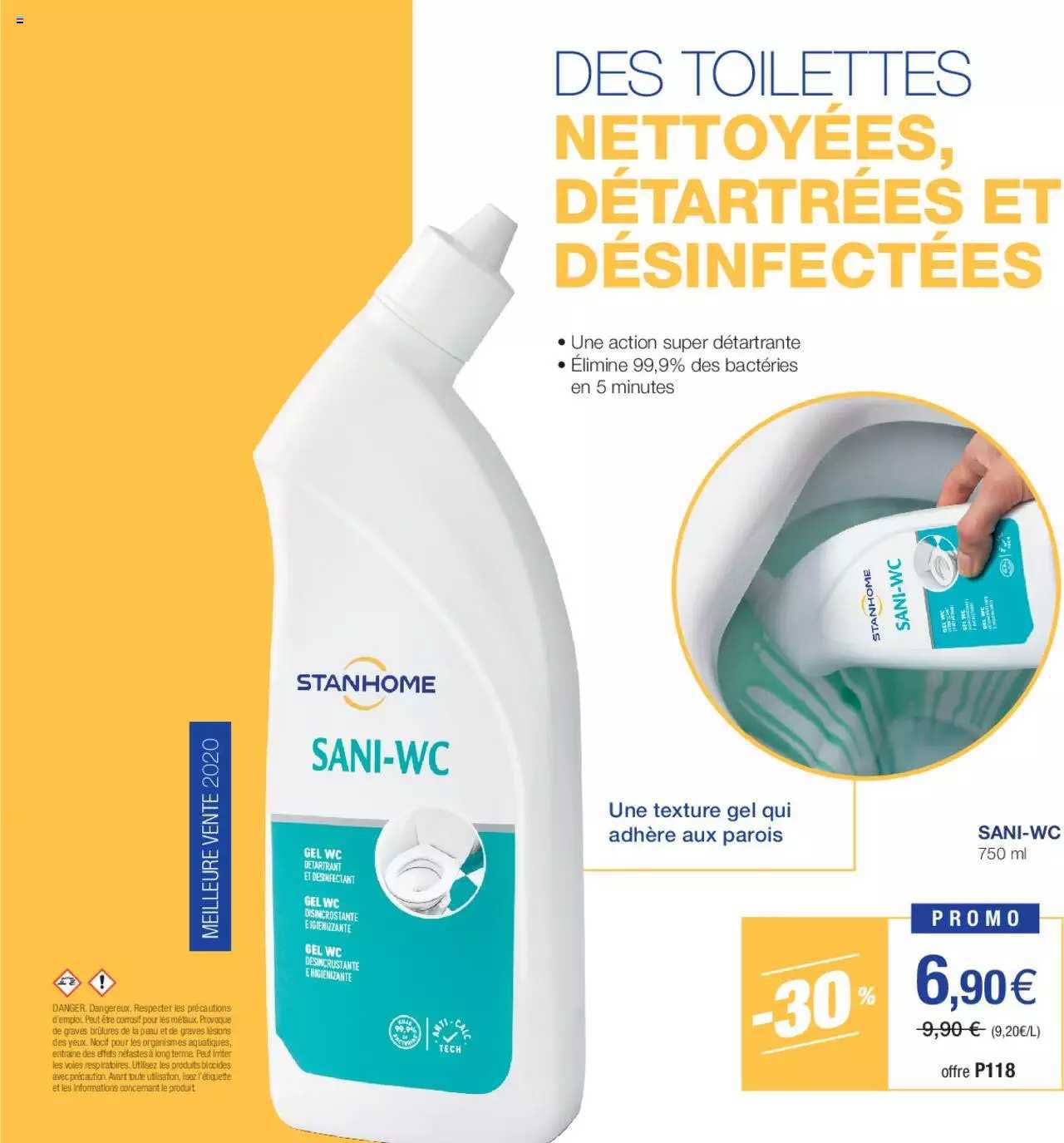 Promo Sani-wc chez Stanhome - iCatalogue.fr