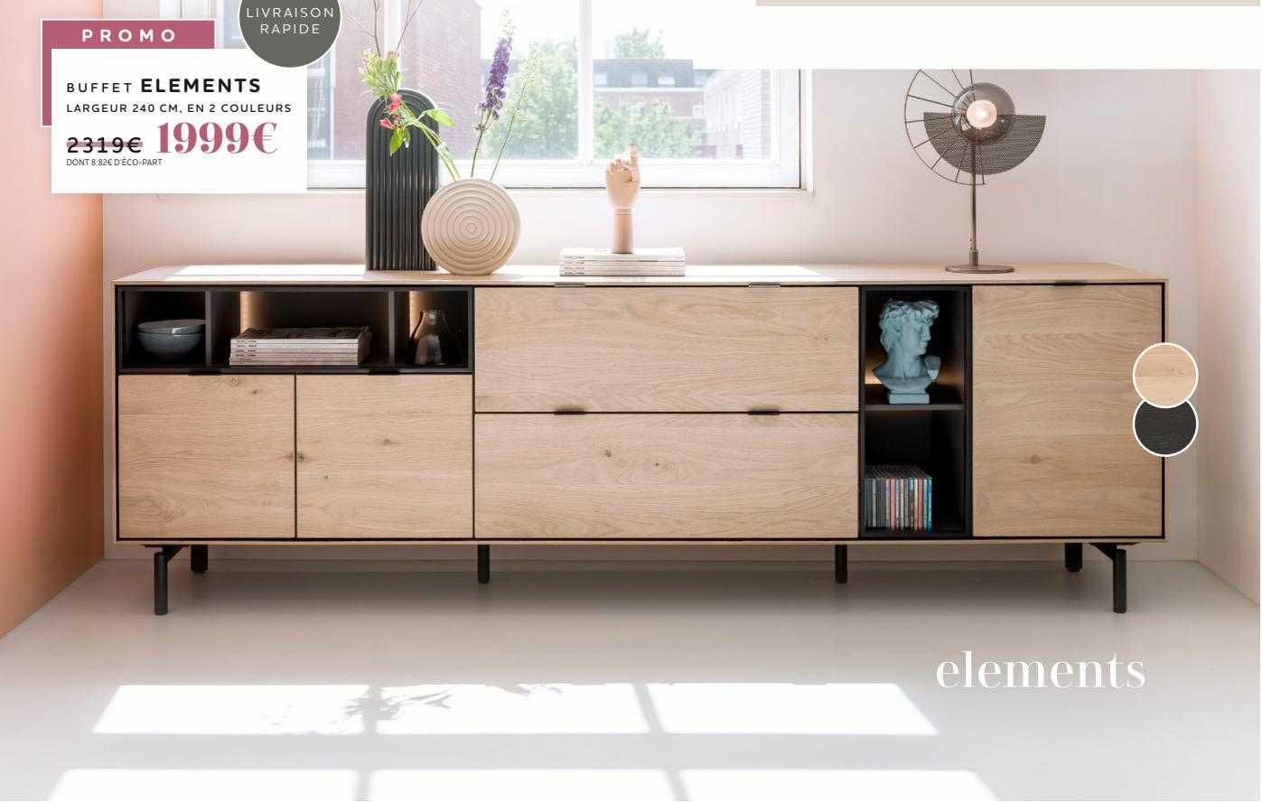 Promo Buffet élements chez XOOON - iCatalogue.fr