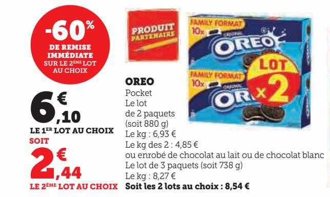 Promo Oreo chez U Express - iCatalogue.fr