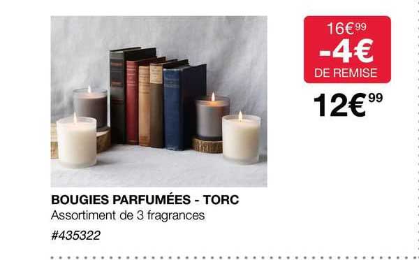 Promo Bougies Parfumées - Torc chez Costco - iCatalogue.fr