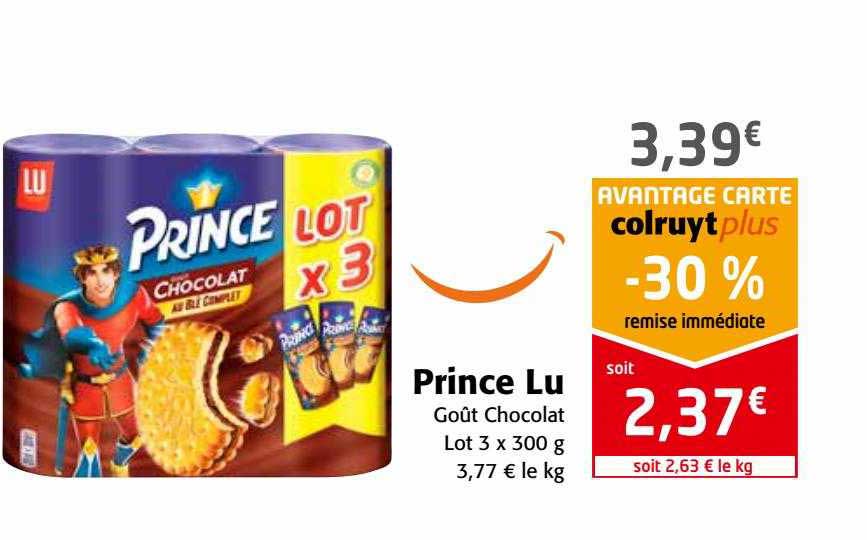 Promo Prince Lu chez Colruyt - iCatalogue.fr
