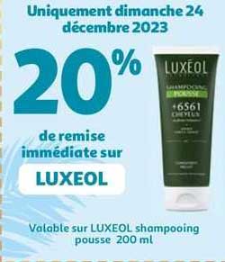 Promo Luxeol chez Auchan - iCatalogue.fr