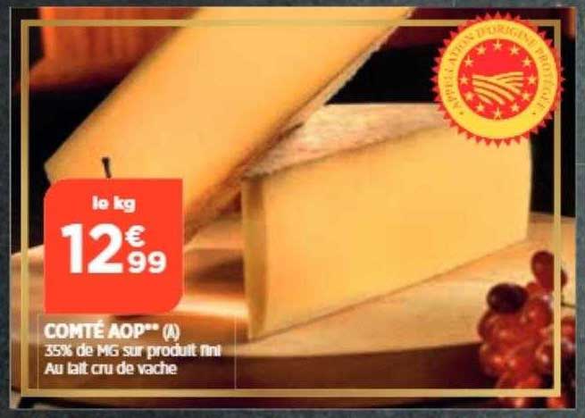 Promo Comté Aop chez Bi1 - iCatalogue.fr