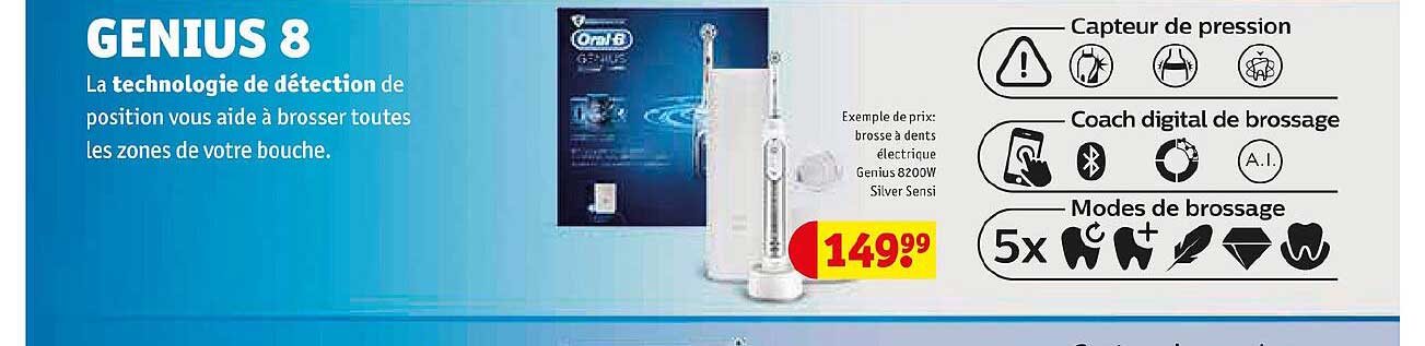 Promo Genius 8 chez Kruidvat - iCatalogue.fr