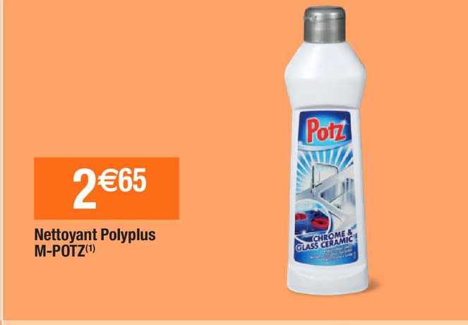 Promo Nettoyant Polyplus M-potz chez Migros France - iCatalogue.fr