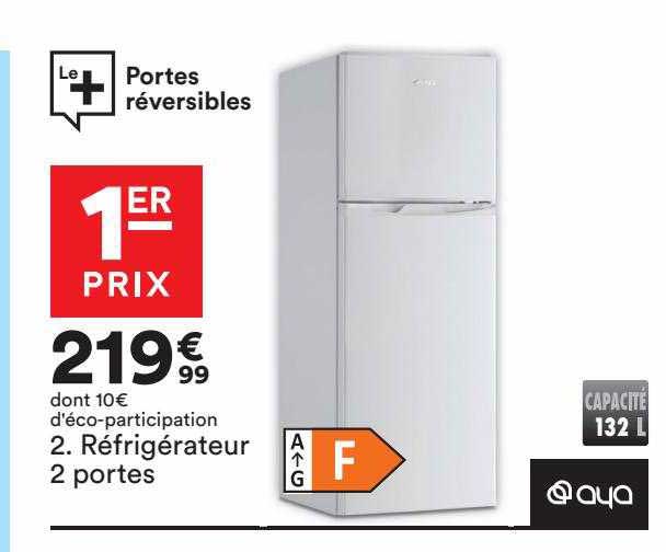 Promo Aya Réfrigérateur 2 Portes chez BUT - iCatalogue.fr