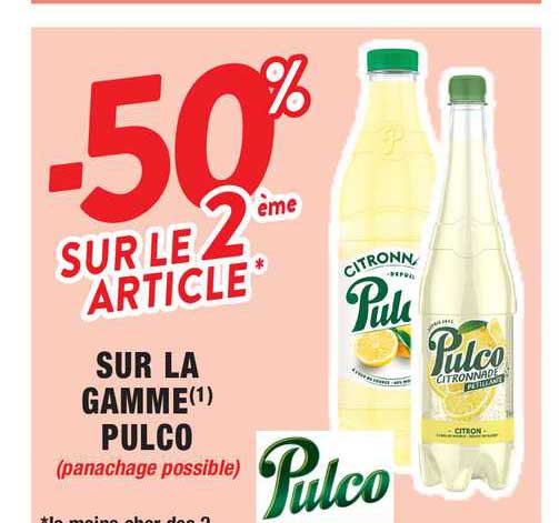 Offre La Gamme Pulco chez Migros France