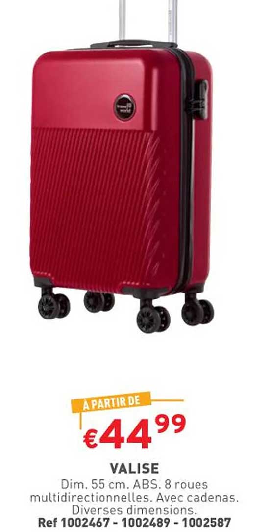 Promo Valise chez Trafic - iCatalogue.fr
