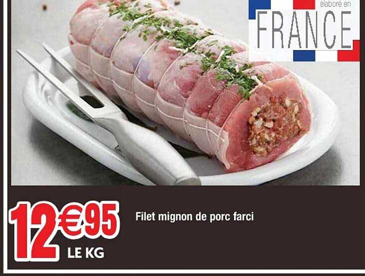 Promo Filet Mignon De Porc Farci chez Cora - iCatalogue.fr