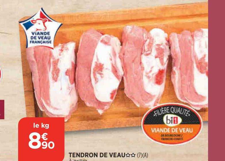 Promo Tendron De Veau** chez Atac - iCatalogue.fr