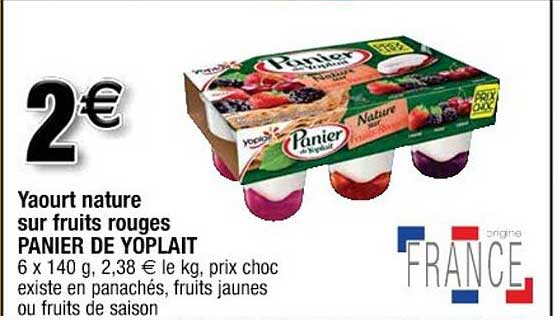 Promo Yaourt Nature Sur Fruits Rouges Panier De Yoplait chez Cora ... Promo Yaourt Nature Sur Fruits Rouges Panier De Yoplait chez Cora ...