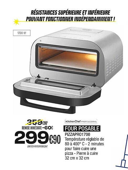 Promo Four Posable Kitchen Chef Professional chez Blanc Brun ...