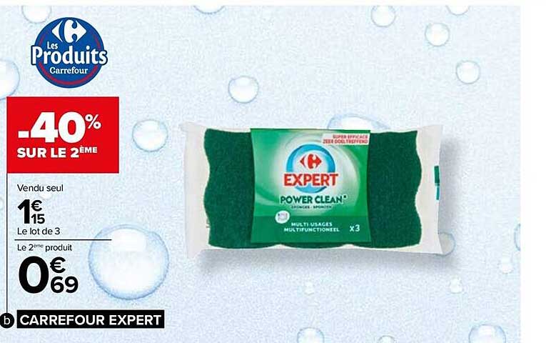 Promo Le Lot De 3 Carrefour Expert chez Carrefour Market - iCatalogue.fr