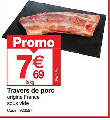 Prix Du Travers De Porc
