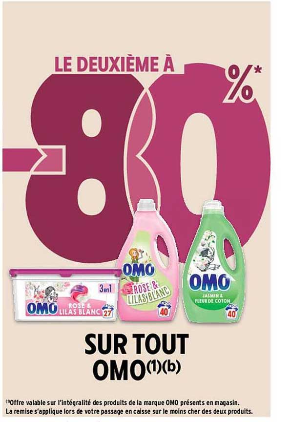 Promo Omo chez Intermarché - iCatalogue.fr